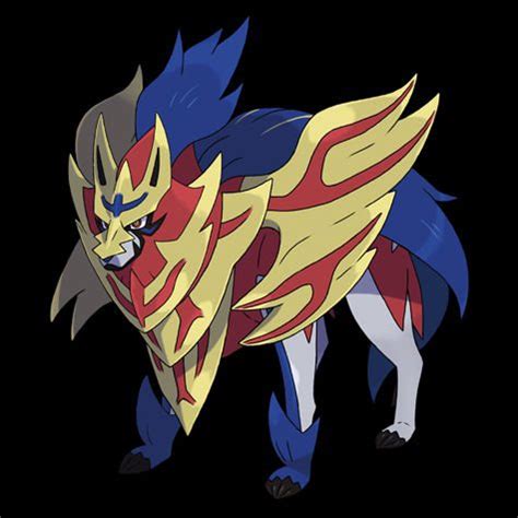 Zamazenta Pokédex 0889 And Card List With Images Coded Yellow