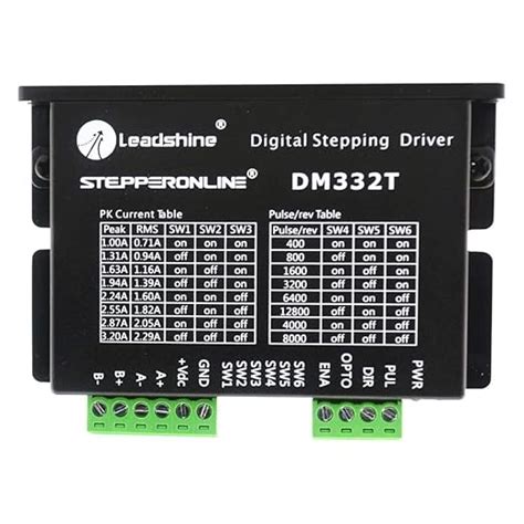 24v Dc Stepper Motor Controlled By Leadshine Dm332t Motor Driver