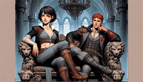 Rand And Min I By Snowtarg On Deviantart