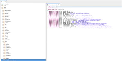 Java What JAR Version Has XMLConstants ACCESS EXTERNAL DTD And What