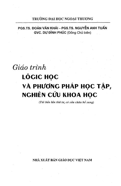 Logic học Lecture notes Logic hoc Studocu