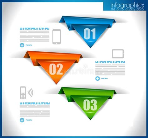 Infographic Template For Statistic Data Visualizat Stock Vector