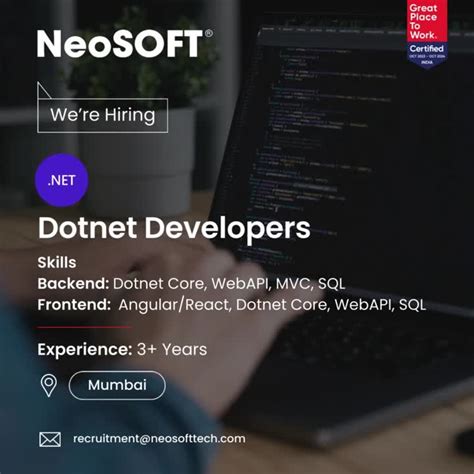 Neosoft On Linkedin Hiring Alert