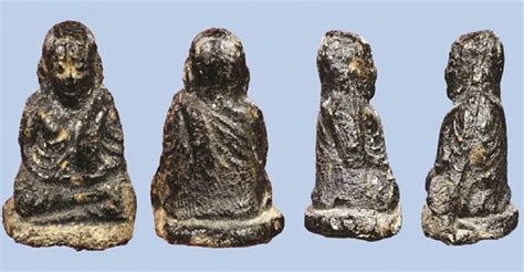 พระหลวงพ่อเงิน วัดบางคลานเนื้อดินแชมป์๗งานใหญ่