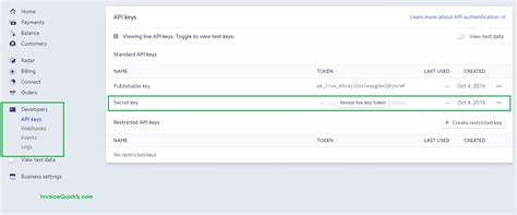 How Do I Get My Stripe Api Key Billed App