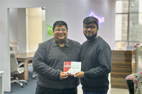 Aditya Pratap Singh On Linkedin Thrilled To Have Received The Rockstar