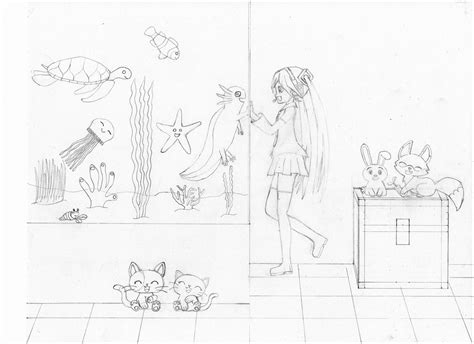 Trace Drawing Anime