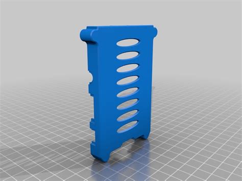 Raspberry Pi Case 3 Bb 2b 1b Simplified Airflow With Grilles