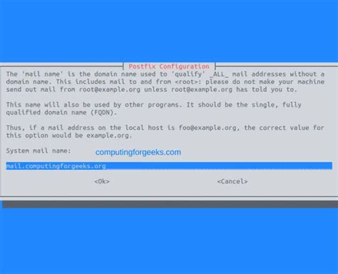 Deploy Mail Server On Debian With Postfix Dovecot MySQL And RoundCube ComputingForGeeks