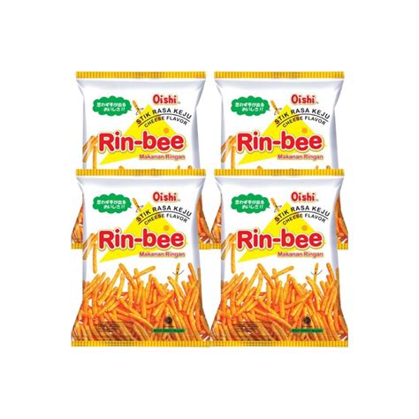 Jual Oishi Rinbee Snack Stik Keju 4 X 60 Gr Shopee Indonesia
