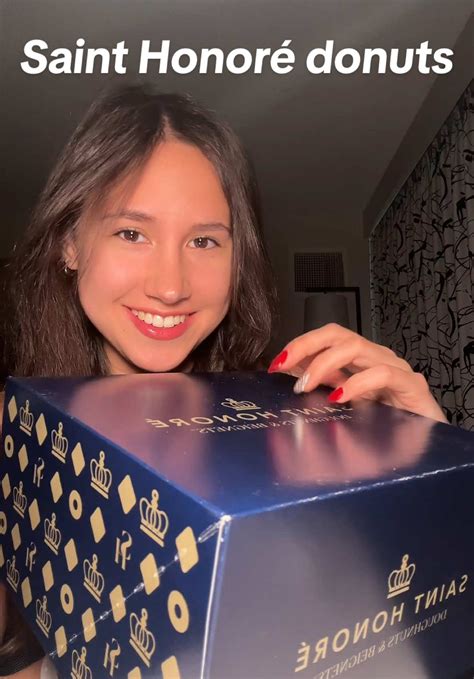 Delicious Saint Honoré Doughnuts Asmr Experience Tiktok