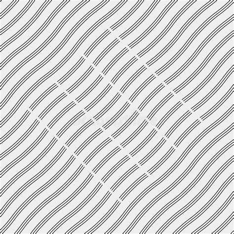 Vector Seamless Pattern Modern Stylish Texture Stock Vector Illustration Of Diagonal Black