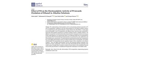 Direct Ethanol Fuel Cell