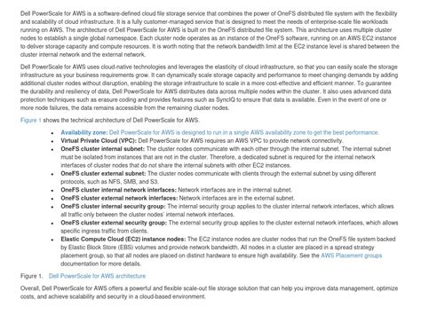 Architecture Introduction To Dell Powerscale Onefs For Aws Dell Technologies Info Hub