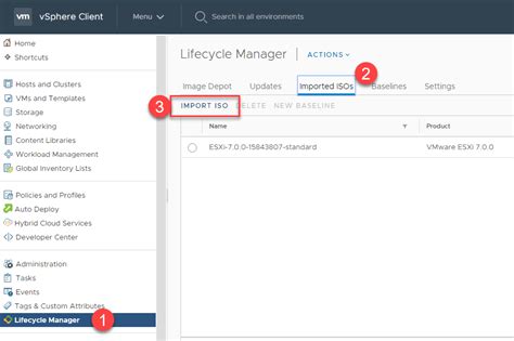 Upgrade To Esxi 7 With Vsphere Lifecycle Manager Virtualization Howto