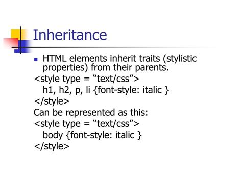 Ppt Understanding Cascading Style Sheets Css Fundamentals Powerpoint Presentation Id 4674147