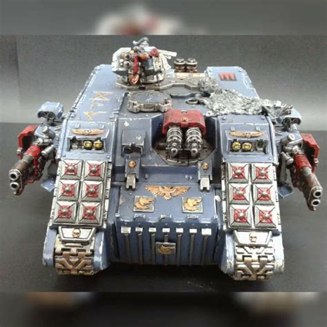 Space Wolves Land Raider Assembled And Painted By Richard T 720p