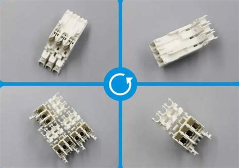1 1534072 3 3 Position Rectangular Receptacle Connector Idc Tin Tyco