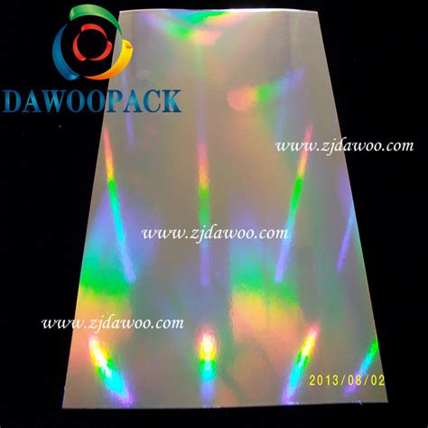 Lamination Rainbow Pvc Holographic Film Lamination Rainbow Pvc