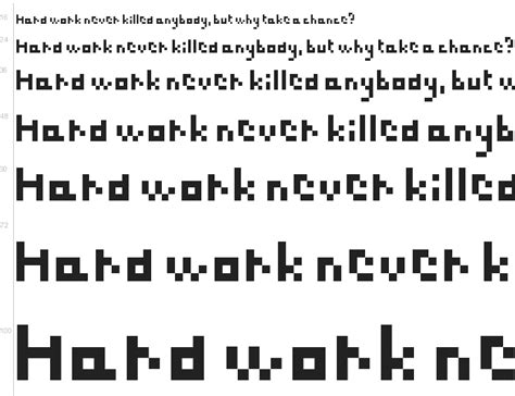 Free Font Bit Lazy By Paul Sasnauskas