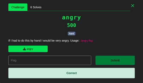 Angry How I Spent Days On A Reverse Engineering CTF Problem Erkaiyu S Blog Bazinga