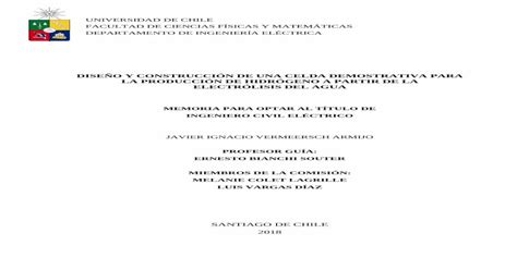 DiseÑo Y ConstrucciÓn De Una Celda Demostrativa Pdf Document