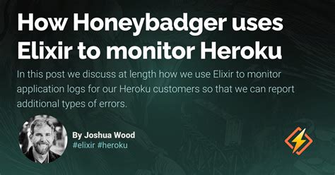 How Honeybadger Uses Elixir To Monitor Heroku Honeybadger Developer Blog