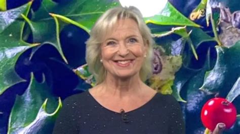 Bbcs Carol Kirkwood Breathtaking As She Wishes Viewers Merry