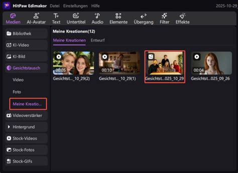 Edimakor Deepfake Maker Erstellen Sie Mühelos Deepfake Ki Videos