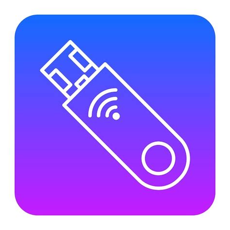 Premium Vector Usb Wifi Vector Illustration