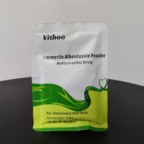 Animal Medicines Ivermectin Albendazole Powder Dewormer For Poultry