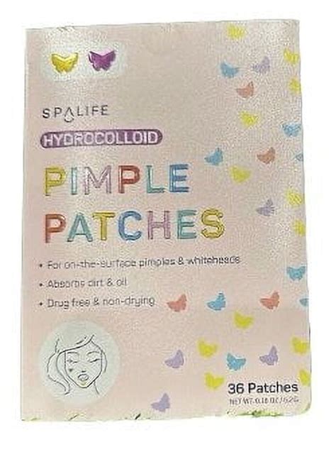 Spalife Hydrocolloid Skin Hydrocolloid Pimple Patches 36 Patches Hsa