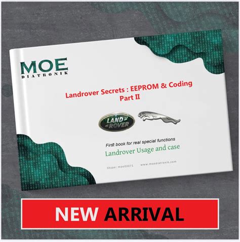 First Book For Landrover Usage And Case Eeprom And Coding Part Ii Moeecucable