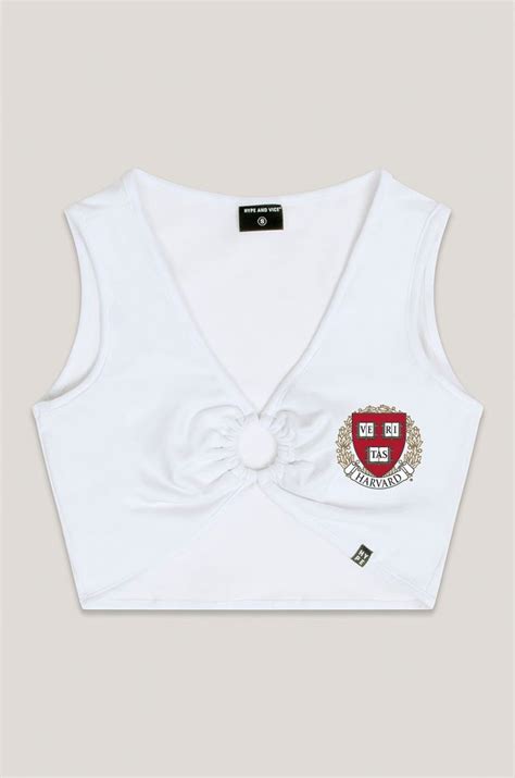Harvard Ring It Top Tops Tank Top Fashion University Rings