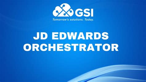 Jde Orchestrator Youtube