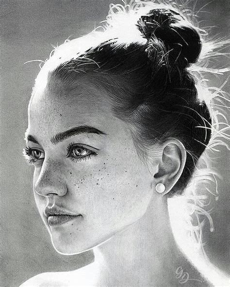Realistic Pencil Portrait