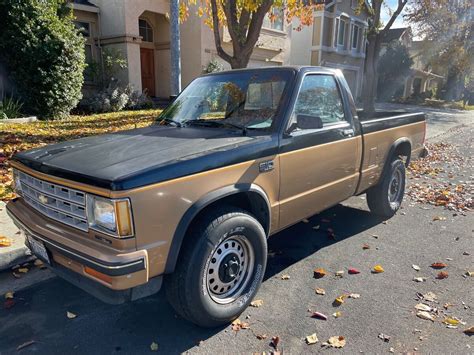 1987 Chevrolet S 10 Brown 4wd Manual S10 For Sale