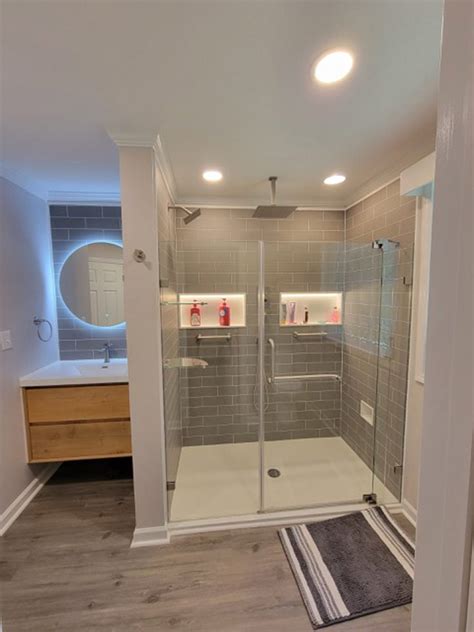 11 Smart Places For Grout Free Bathroom Wall Panels