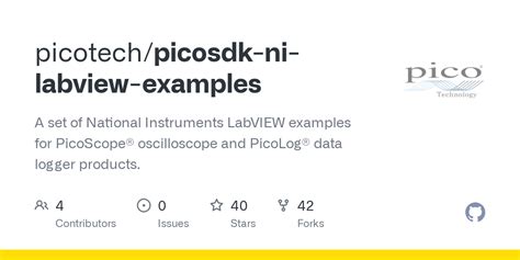 GitHub Picotech Picosdk Ni Labview Examples A Set Of National Instruments LabVIEW Examples