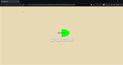 Anurag Tippa On Linkedin Javascript Html Css Stopwatchapp