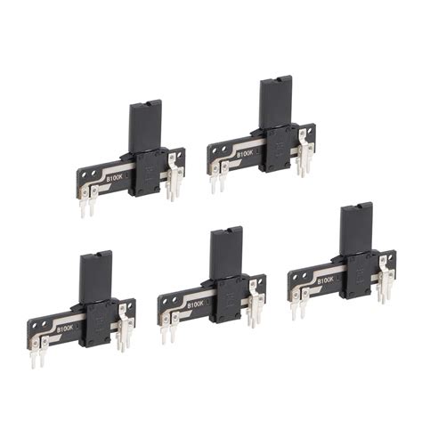 Uxcell 5pcs Fader Variable Resistors 35mm Straight India Ubuy