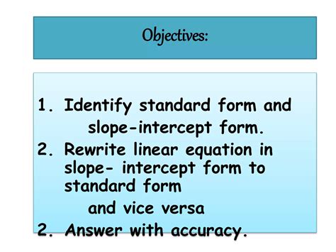 Writing Linear Equation Pptx