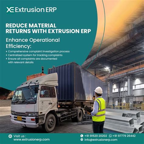 Reduce Material Returns With Our Advanced Extrusion Erp In 2024 Extrusion Software System
