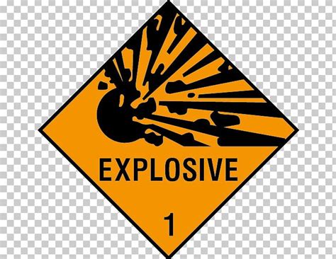 Sticker Decal Explosive Material Dangerous Goods Hazard Symbol Png