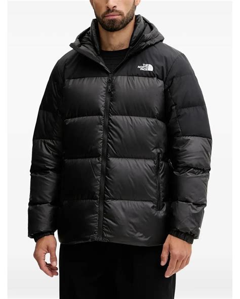 The North Face Diablo 20 Hooded Puffer Jacket In Black For Men Lyst Uk