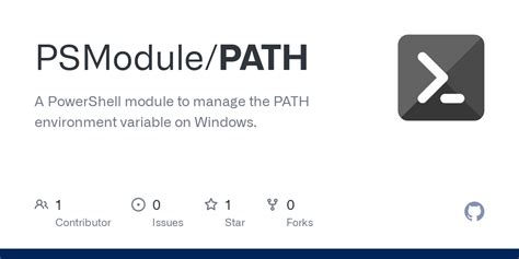 GitHub PSModule PATH A PowerShell Module To Manage The PATH Environment Variable On Windows
