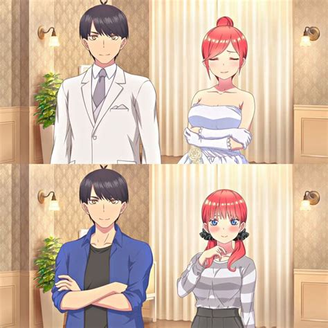 Before And After The Wedding Nino Nakano Route ️ Romantic Anime