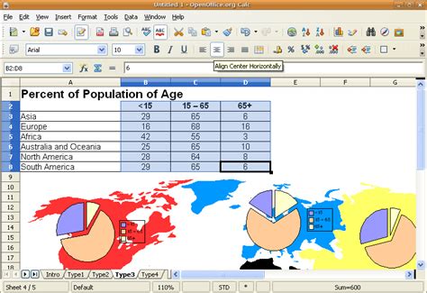 Скачать бесплатно Openoffice Calc