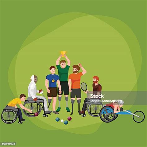 보철 고립 된 개념 사람들을위한 스포츠 신체를 가진 장애인 운동 선수 Championship에 대한 스톡 벡터 아트 및 기타 이미지 Championship 건강관리와