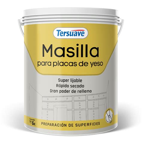 Masilla Para Placas De Yeso Tersuave Fragueiro Pinturerías